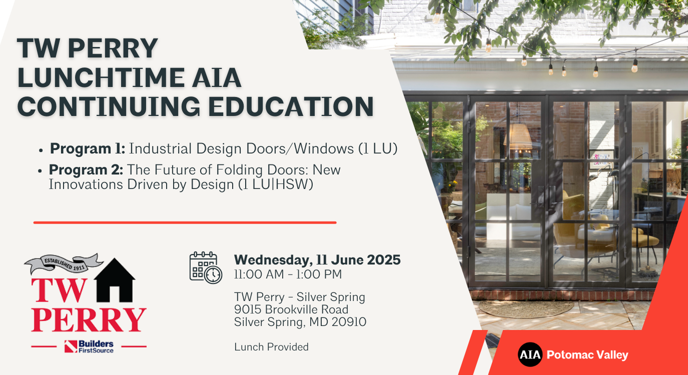 CRAN: TW Perry Lunchtime AIA Continuing Education (In Person) | DAC
